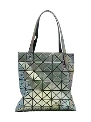 Issey Miyake Geometric Panelled Tote Bag - Grey