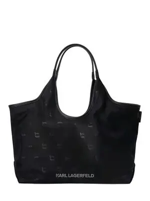 Karl Lagerfeld Ikon Tote Bag - Black