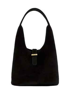 Simkhai Khai Suede Hobo Bag - Black