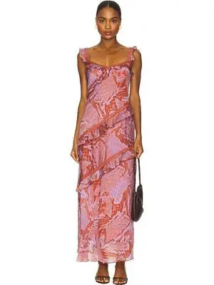 Steve Madden Versailles Dress - Pink Snake