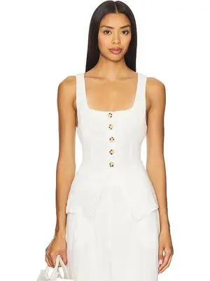 L*Space Sofie Vest - White