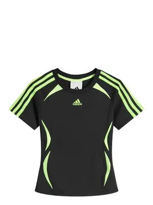 Adidas Teamgeist Adicolor Slim Jersey - Black/signal Green