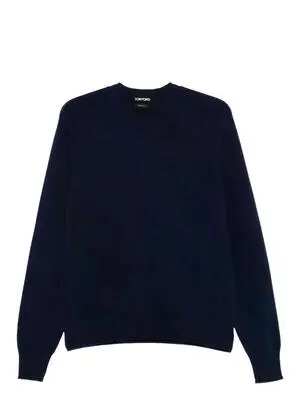 TOM FORD Wool-cashmere Sweater - Blue