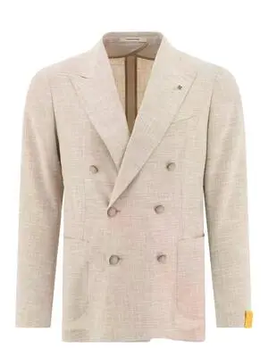 Tagliatore Double-breasted Textured Blazer - Neutrals