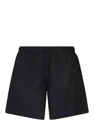 FAY Elastic-waistband Swim Shorts - Black