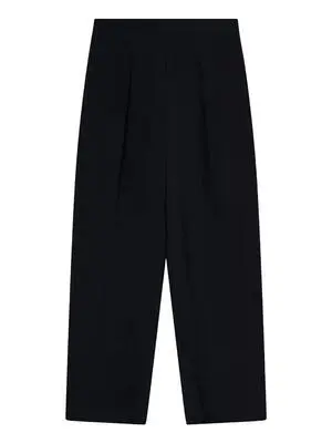 Emporio Armani Pleated Trousers - Black
