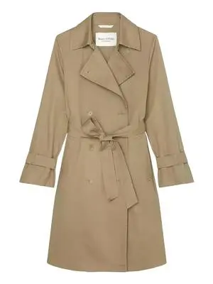Marc O'polo Belted Double-breasted Trench Coat - Brown