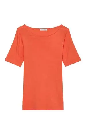 MARC O'POLO Wide-Neck Short-Sleeve T-Shirt