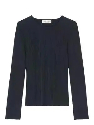 Marc O'polo Long-sleeve Ribbed Top - Blue