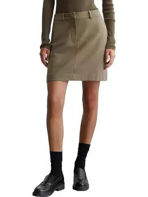 Marc O'polo A-line Miniskirt - Brown