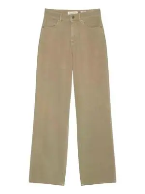 Marc O'polo Wide-leg Utility Trousers - Brown