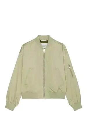 Marc O'polo Baseball-collar Bomber Jacket - Green