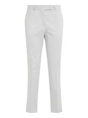 INCOTEX Flat-Front Trousers