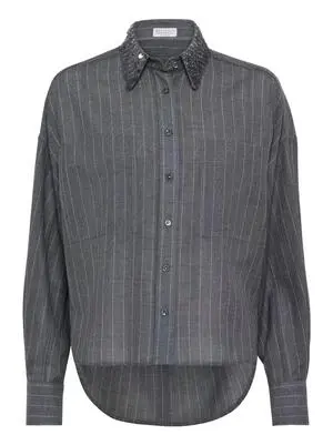 BRUNELLO CUCINELLI Striped Shirt