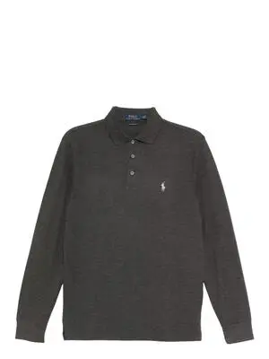Polo Ralph Lauren Mesh Polo Shirt - Grey
