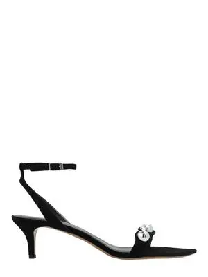 Isabel Marant Arolee 60mm Kitten-heel Sandals - Black