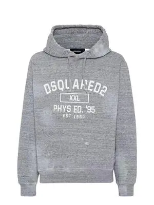 Dsquared2 Logo-print Hoodie - Grey