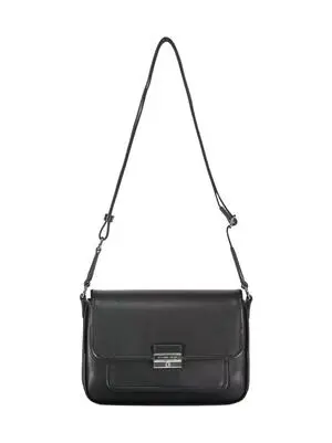 Michael Kors Bradshaw Flap-pocket Shoulder Bag - Black