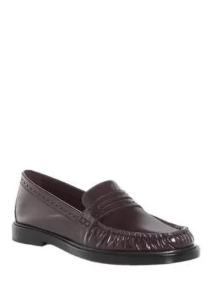 ALEXANDRE BIRMAN Soft Brogue Loafers - Dark Plum