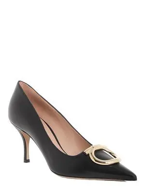 FERRAGAMO Lara Gancini Pumps - Nero