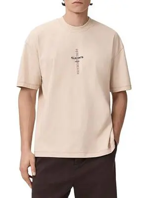 ALLSAINTS Knox Graphic Tee - Phantom White