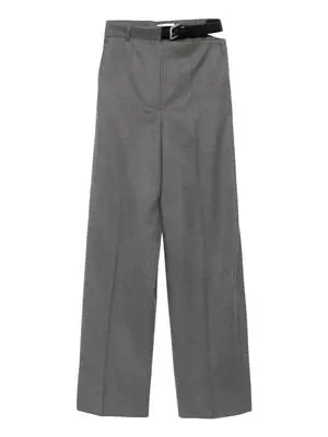 Stella McCartney Belted Trousers - Grey