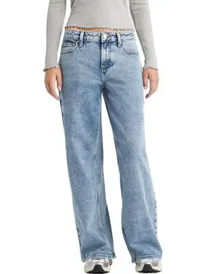 Bp. Low Rise Baggy Wide Leg Jeans - Wilshire