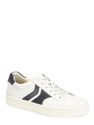 BØRN Beck Tie Low Top Sneaker - White Leather Combo