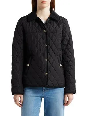 Michael Kors Short Quilted Jacket Black