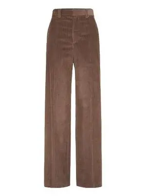 BRUNELLO CUCINELLI Wide-Leg Corduroy Trousers