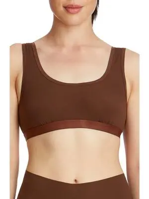 Hanky Panky Breathesoft® Scoop Neck Bralette - Mahogany