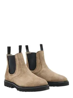 ALLSAINTS Beckett Chelsea Boot Stone Grey