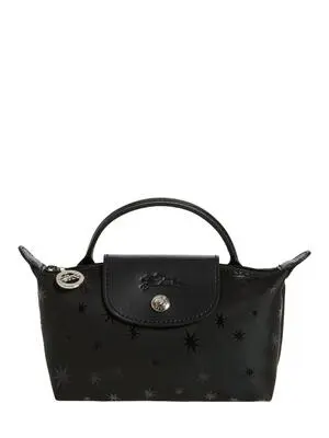 Longchamp Le Pliage Cosmetics Case Black