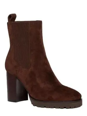 Paige Izzy Chelsea Boot - Chocolate