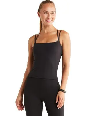 Zella Soft Strappy Camisole Black