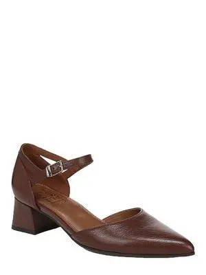 Naturalizer Maddox Pointed Toe Pumps - Cappuccino Brown