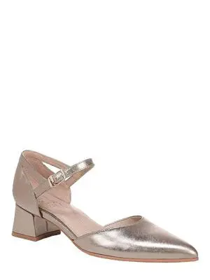 Naturalizer Maddox Pointed Toe Pumps - Patina Pewter