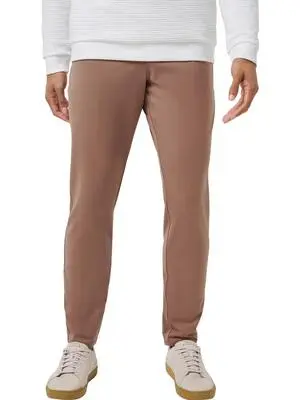 Travis Mathew Stretchknit Drawstring Pants - Brown Lentil