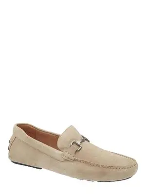 Nordstrom Camden Bit Driving Loafer - Beige Taupe Suede