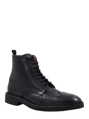 Bruno Magli Vincenzo Wingtip Boots - Black