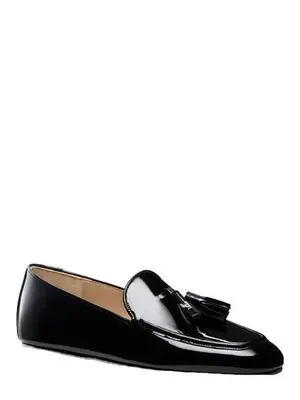 STUART WEITZMAN Tassel Loafer Black