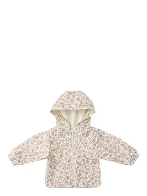 QUINCY MAE Bloom Hooded Raincoat