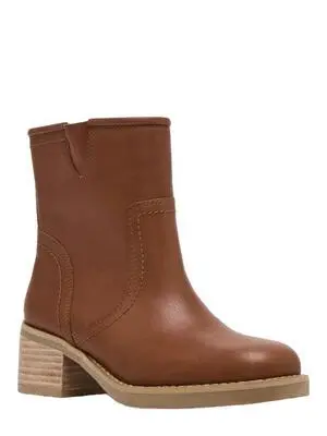 Blondo Cassadie Waterproof Bootie Tan Leather