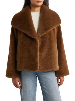 Sam Edelman Faux Fur Jacket - Mink