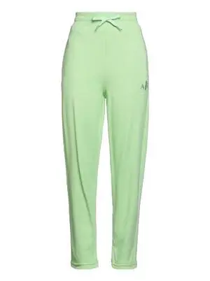 Armani Exchange Cotton Fleece Track Pants - Light Green