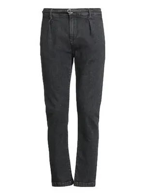 DANIELE ALESSANDRINI Tapered Fit Jeans - Black