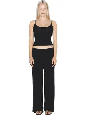 SKIMS Soft Lounge Tank Sleep Set - Onyx
