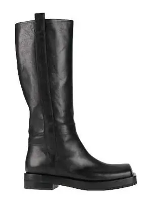 Agl Calfskin Riding Boots - Black