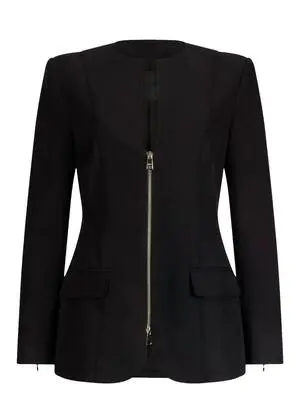 Liu Jo Zip-front Jacket - Black