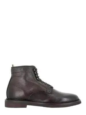 Officine Creative Lace-up Leather Boots - Brown